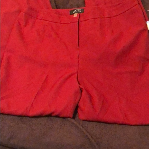 Kasper | Pants & Jumpsuits | Kasper Fire Red Pants | Poshmark